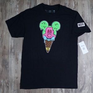 Neff | Shirts | Disney By Neff Mickey Mouse Ice Cream Cone Tshirt ...